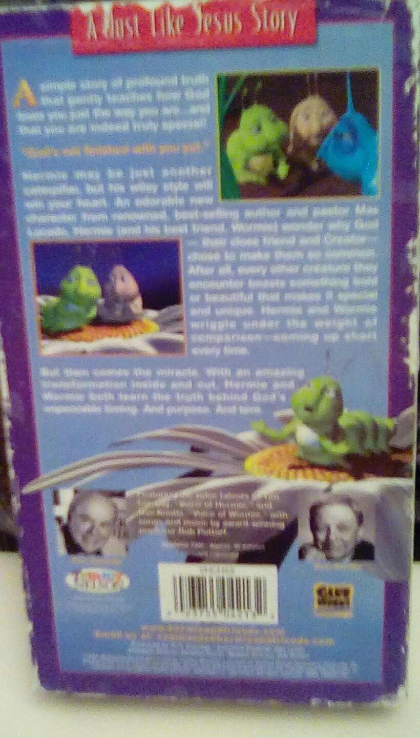 Hermie A Common Caterpillar 2002 VHS Max Lucado Don Knotts Tim Conway ...