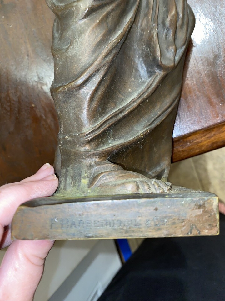 F. Barbedienne & CIE Venus De Milo Antique French Bronze Sculpture ...