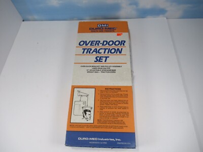 DMI Duro-Med Health Care Product Over Door Head Neck Traction Set model ...