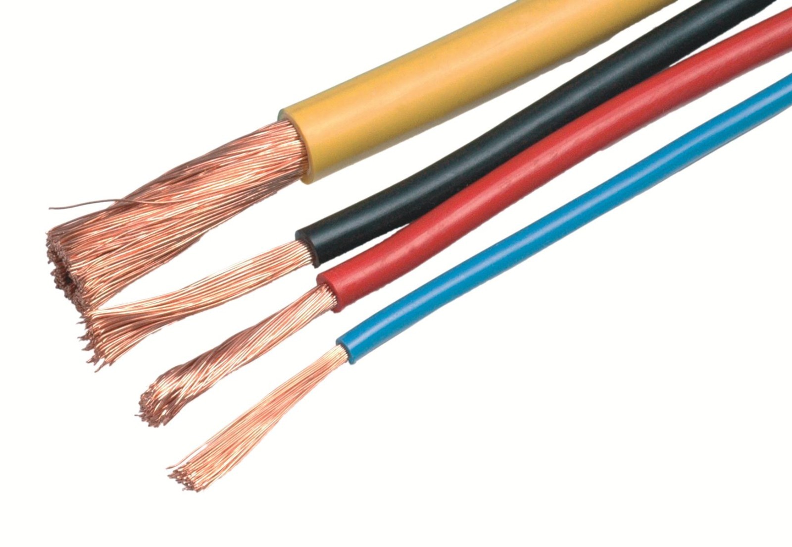 CABLE ALAMBRE ELÈCTRICO UNIPOLAR 4 MMQ N07V-K FLEXIBLE AISLADO PVC 100 ...