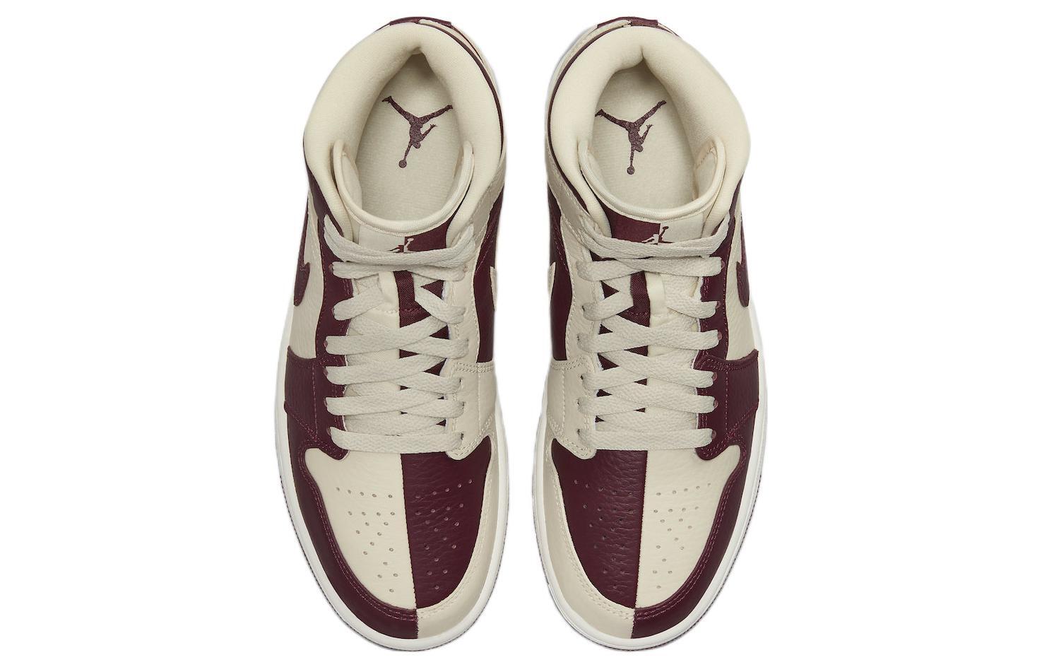 Size 7.5 - Air Jordan 1 SE Mid Split - Beach Cherrywood W for sale ...