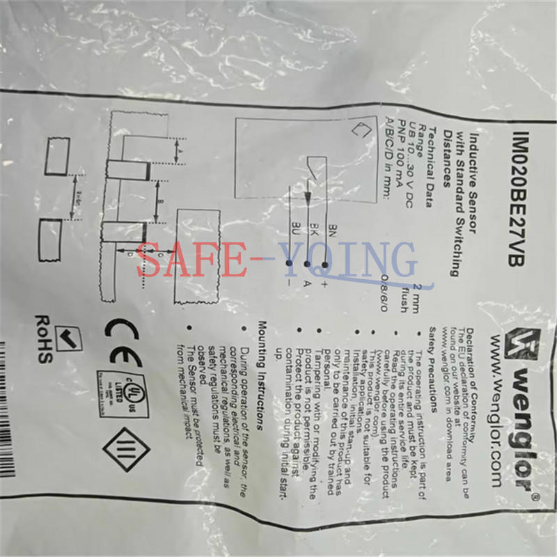 1PC NEW Wenglor IM020BE27VB Proximity Switch Sensor | eBay