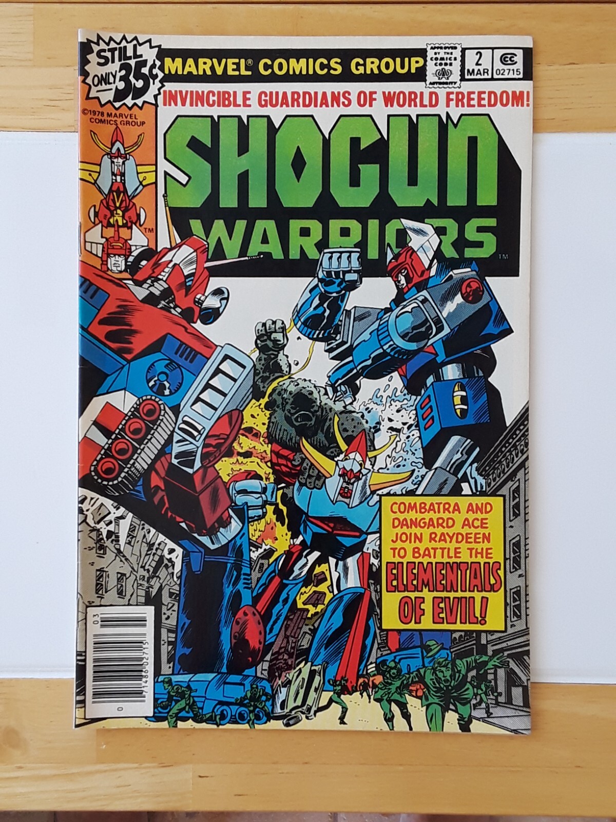 1978 Marvel Comics Shogun Warriors Comic Book. Issue #2 | eBay