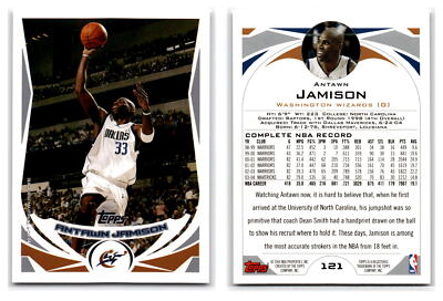 2004-05 Topps #121 Antawn Jamison - Washington Wizards | eBay