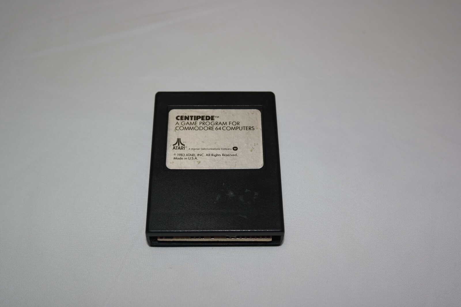 Commodore 64 Centipede Game Cartridge by Atarisoft Tested/Works . | eBay