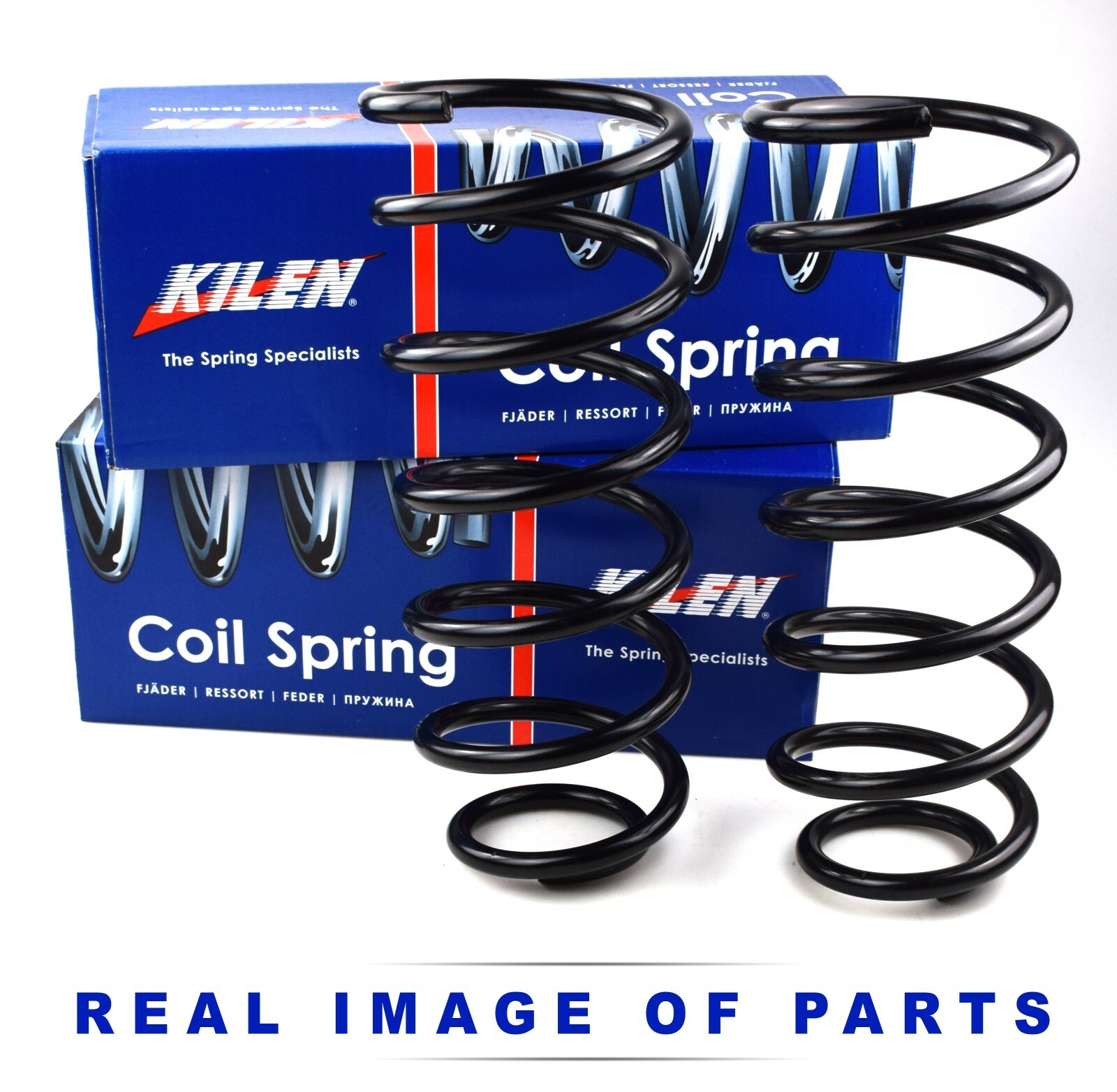 2X KILEN FRONT AXLE COIL SPRINGS FOR VW BORA GOLF PASSAT 1.8 1.9 2.0 1. ...