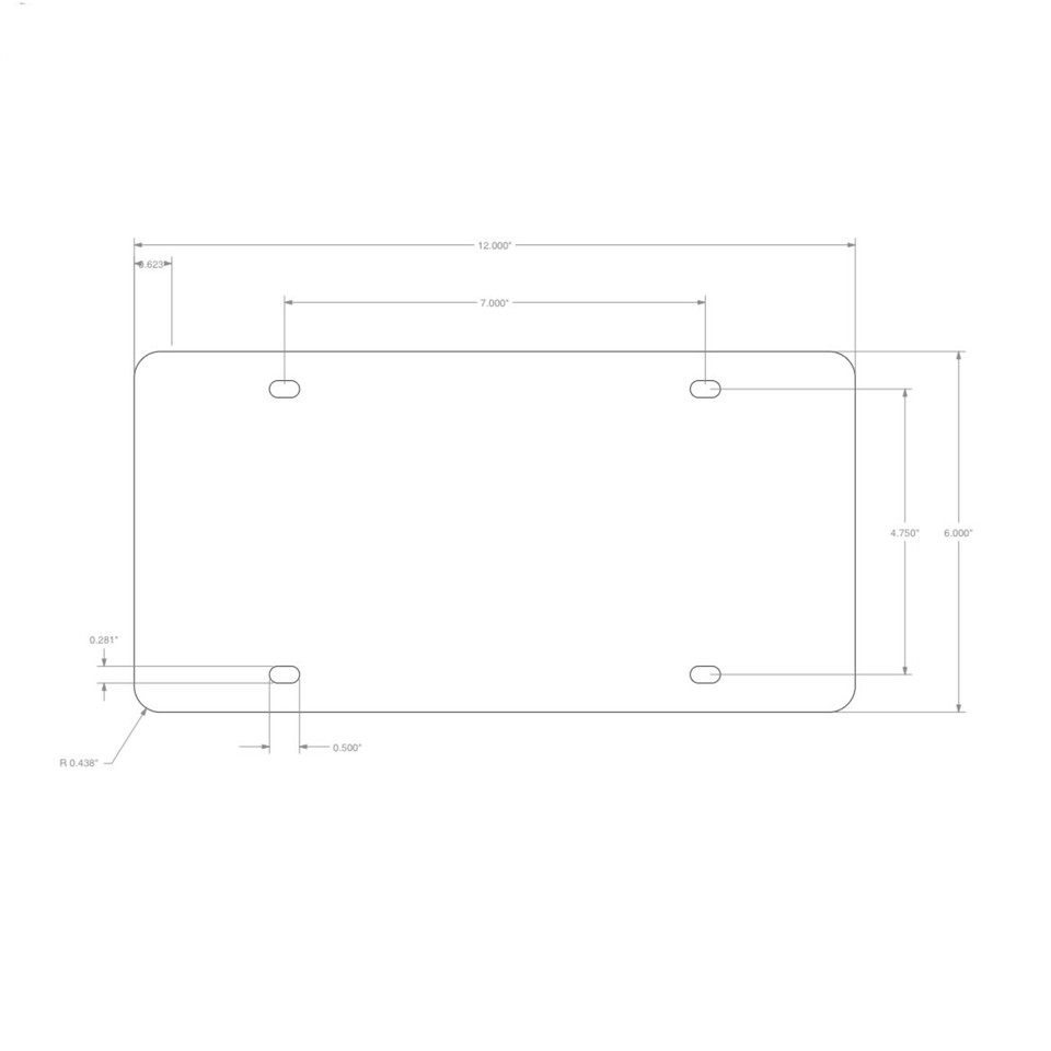 AMC Jeep Vanity License Plate | White | Aluminum | Genuine OEM ...