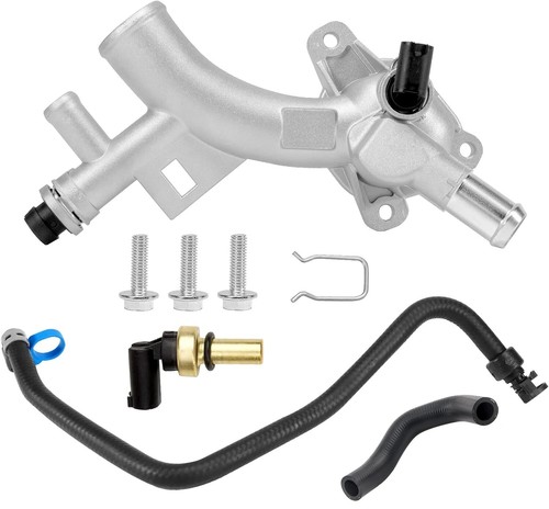 Engine Coolant Water Outlet w/ SensorFits for Cruze Chevy Sonic Trax ...