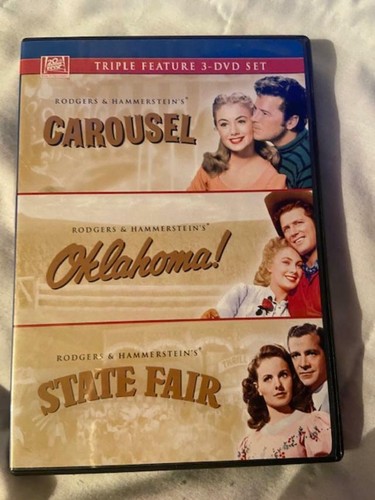 Triple Feature Carousel/Oklahoma/ State Fair(DVD,3-DVD)****FREE ...