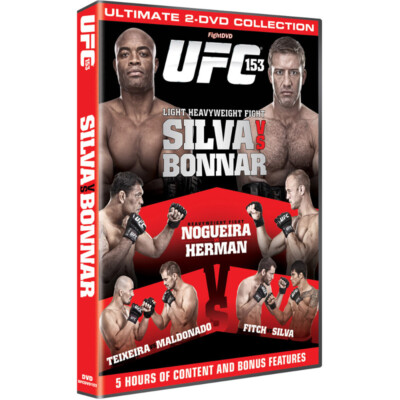 UFC 153 - Silva vs. Bonnar DVD (2 Discs) - Ultimate Fighting ...