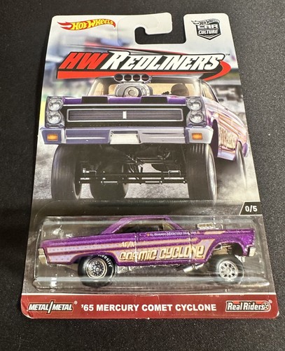 2017 HOT WHEELS CAR CULTURE RLC PREMIUM BOX SET HW REDLINERS '65 ...