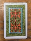 Vintage KEM Pinochle plastic playing cards Arabesque 2 decks complete ...
