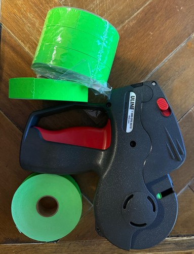 Uline Monarch Price Gun 1131 With 5 Rolls | eBay