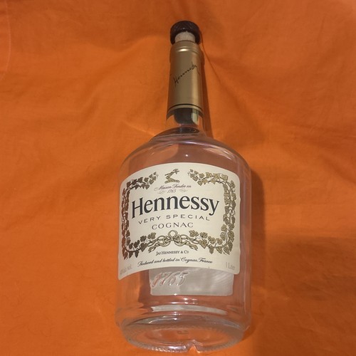 Hennessy Very Special Cognac 1 Liter Empty Bottle With Cork/ Cap | eBay