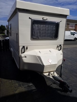 Gobur carousel folding caravan 12/2 slimline folding caravan camper ...