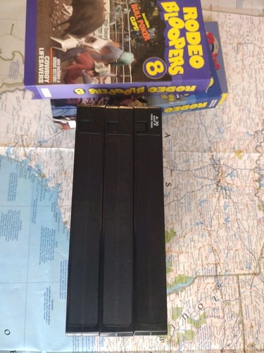 Rodeo Bloopers VHS Lot Tested Bull Riding Poker Table Cowboy Up ...