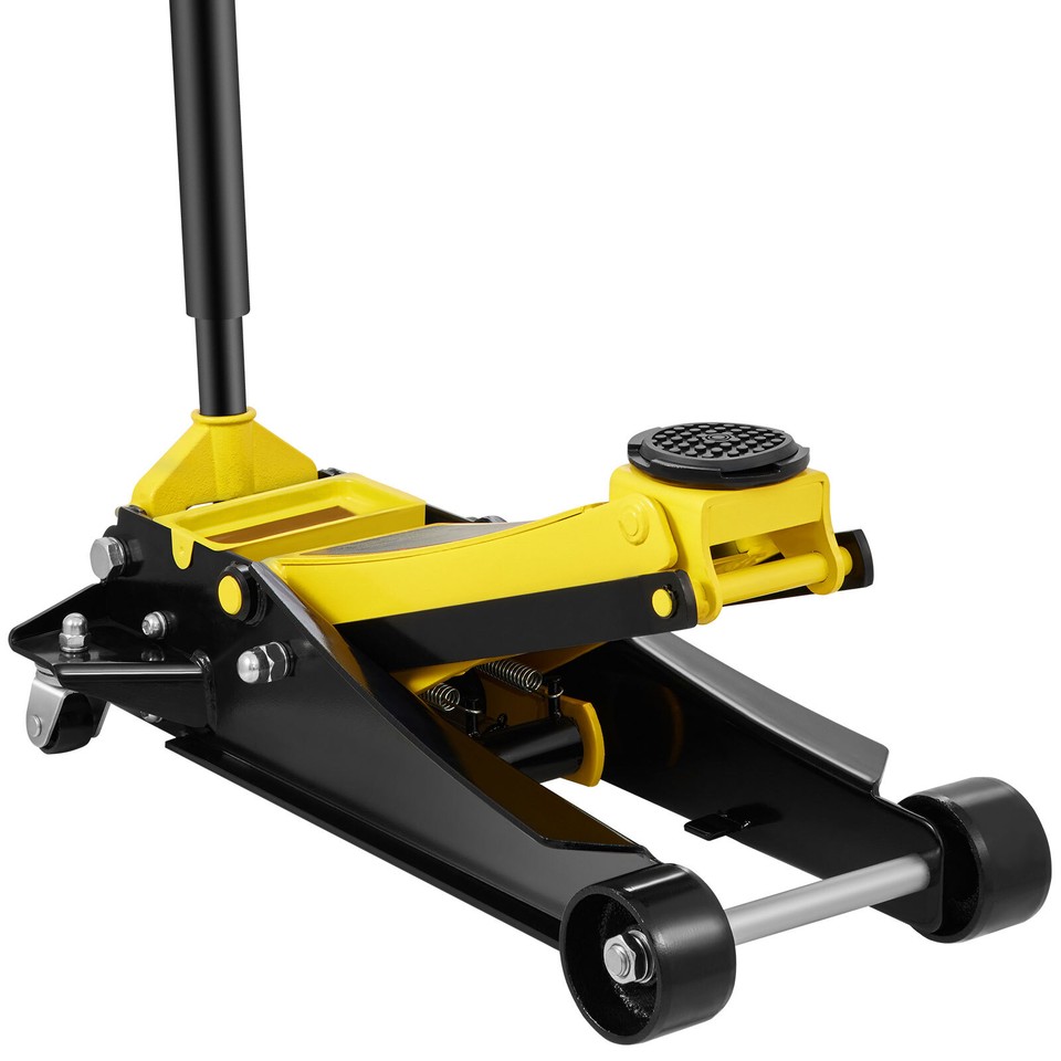 VEVOR 4 Ton Low Profile Floor Jack Heavy Duty Steel Racing Jack w/Dual ...