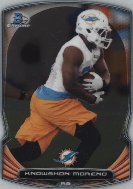 2014 Bowman Chrome - Knowshon Moreno #54 for sale online | eBay