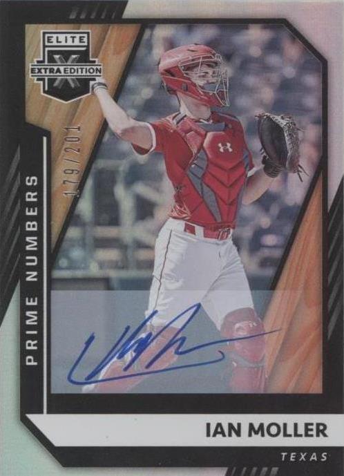 2021 Panini Elite Extra Edition - Ian Moller #77 Prime Numbers a ...