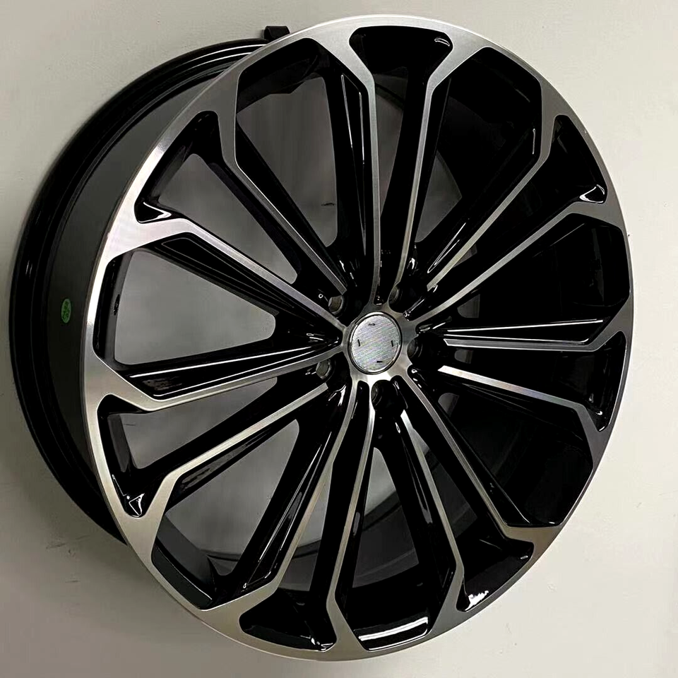 16X6.5 +40 5x100 BLACK MACHINED FACE WHEELS RIMS SUBARU FRS BRZ COROLLA ...