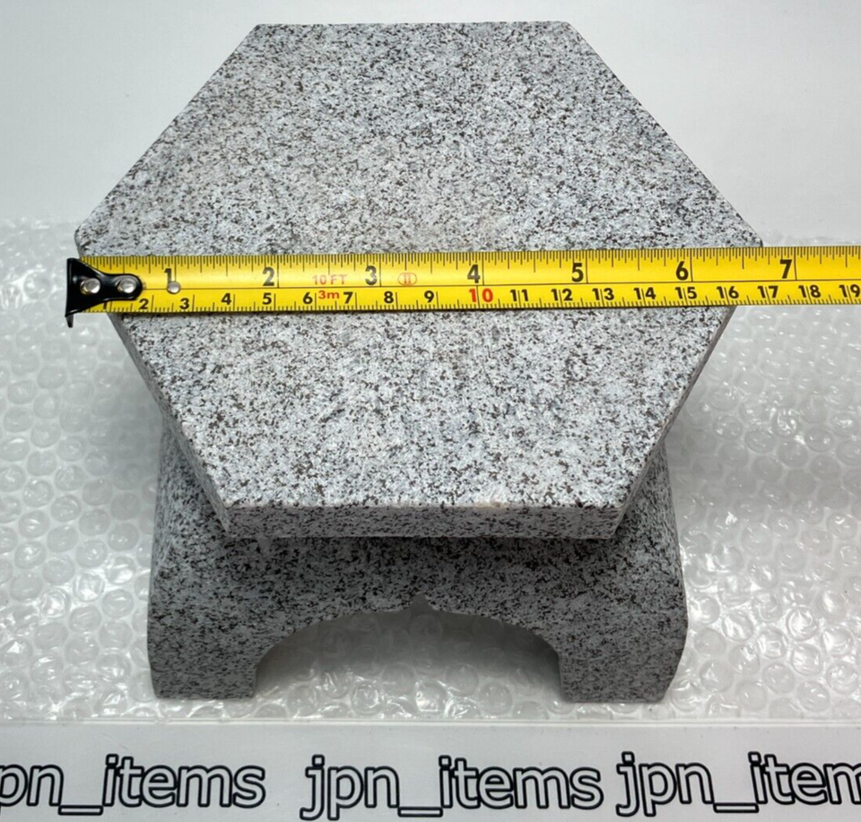 Gray Stone Lantern Yukimi Tourou Small Granite Japanese Garden Ornament ...