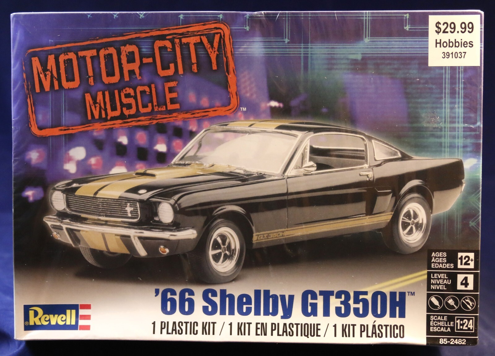 REVELL '66 SHELBY GT350H MOTOR CITY MUSCLE KIT | eBay