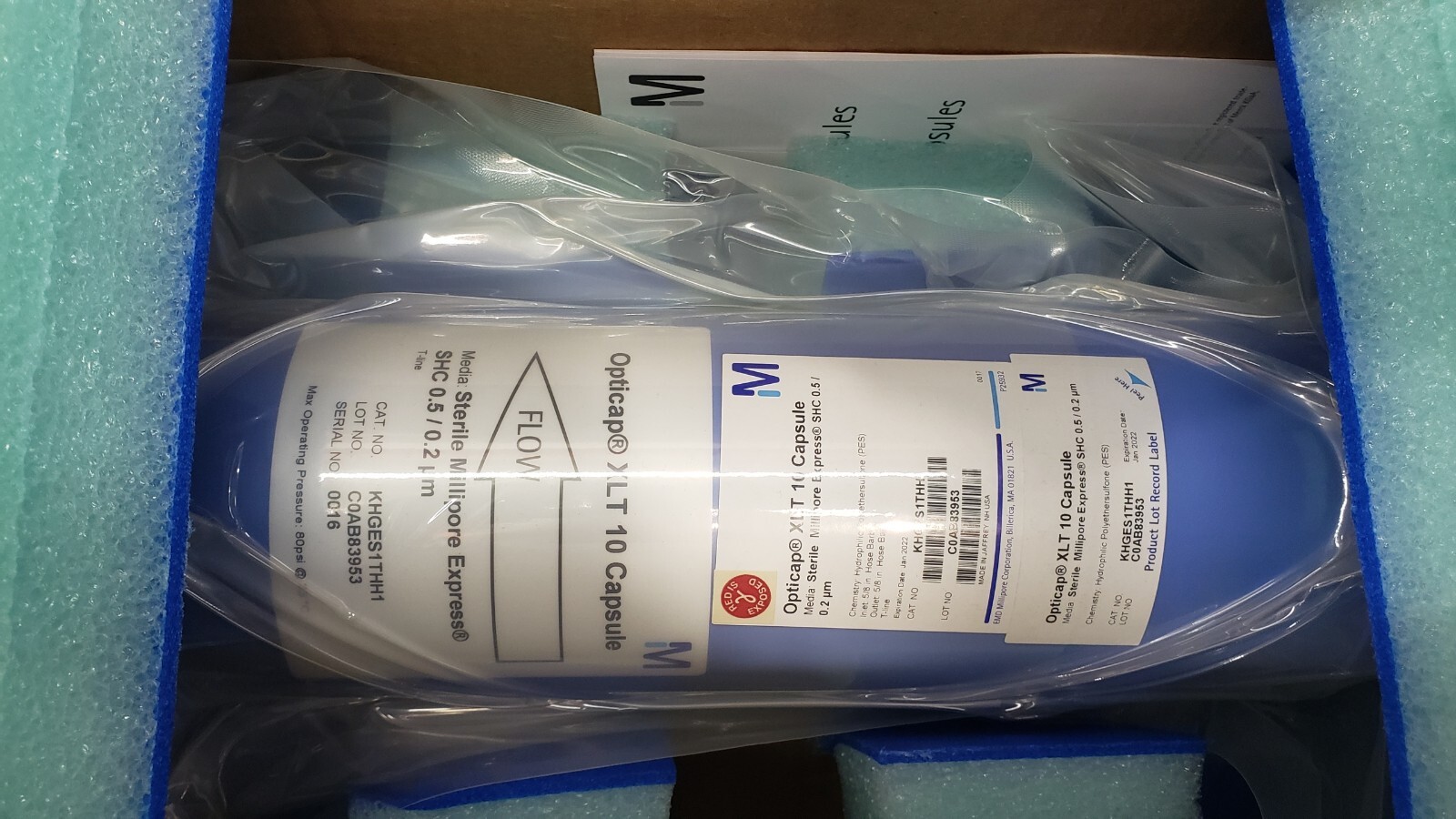 Millipore Opticap XLT 10 Millipore Express SHC Capsule - KHGES1THH1 | eBay