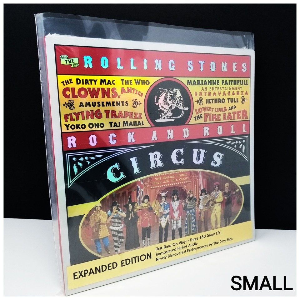 Box Set Outer Sleeves Variety (6) 4mil Thick Plastic 33rpm LP Vinyl ...