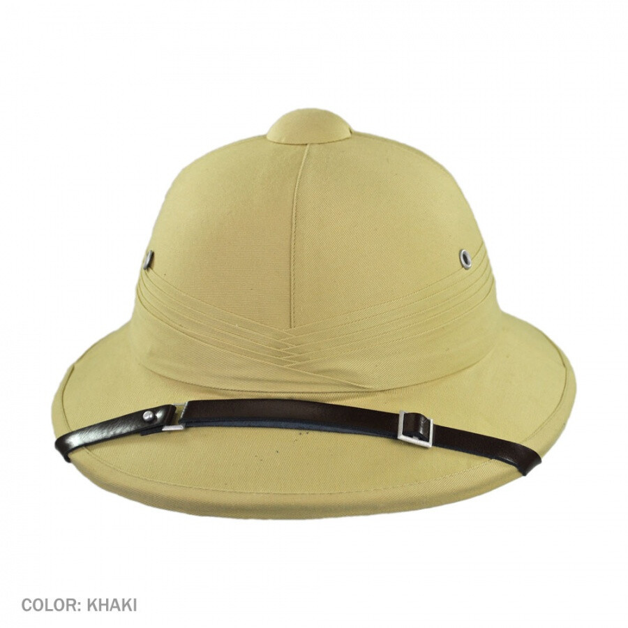 Village Hat Shop Indian Pith Helmet - Big Head Version | eBay