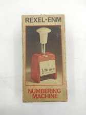 Rexel Un12 Automatic Numbering Machine for sale online | eBay