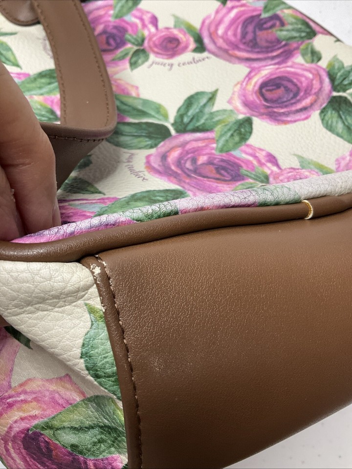 Juicy Couture Whole Lotta Love Backpack Moody Garden Cream | eBay