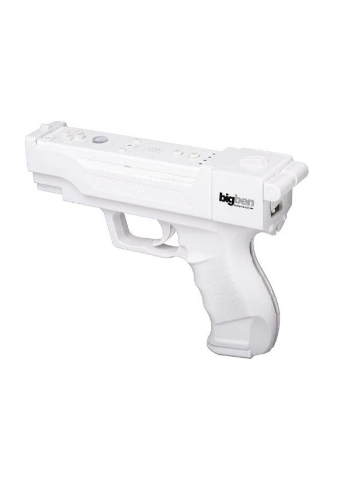 lot 2 gun gun for wiimote game nintendo wii wii u new bigben shoot ...