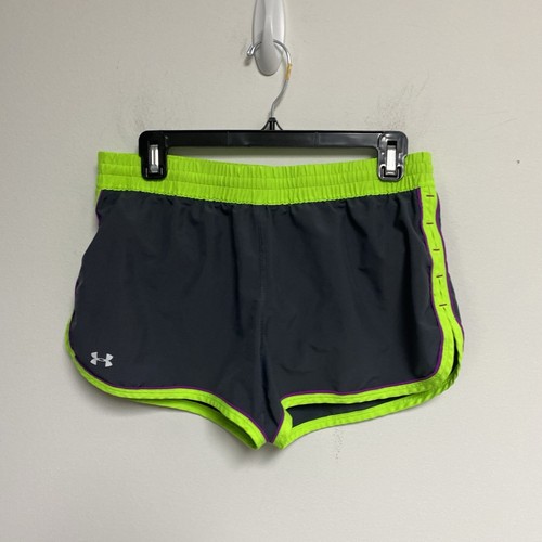 Underarmour Heartgear Women’s Shorts Semi-Fitted Green/Grey Size SM/PP ...