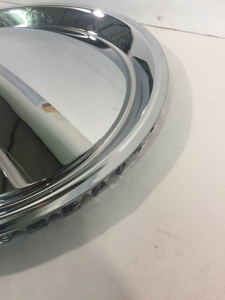 (Set/4) 1957 Plymouth 15" Chrome Hubcaps - Custom Hot Rod Bullet | eBay