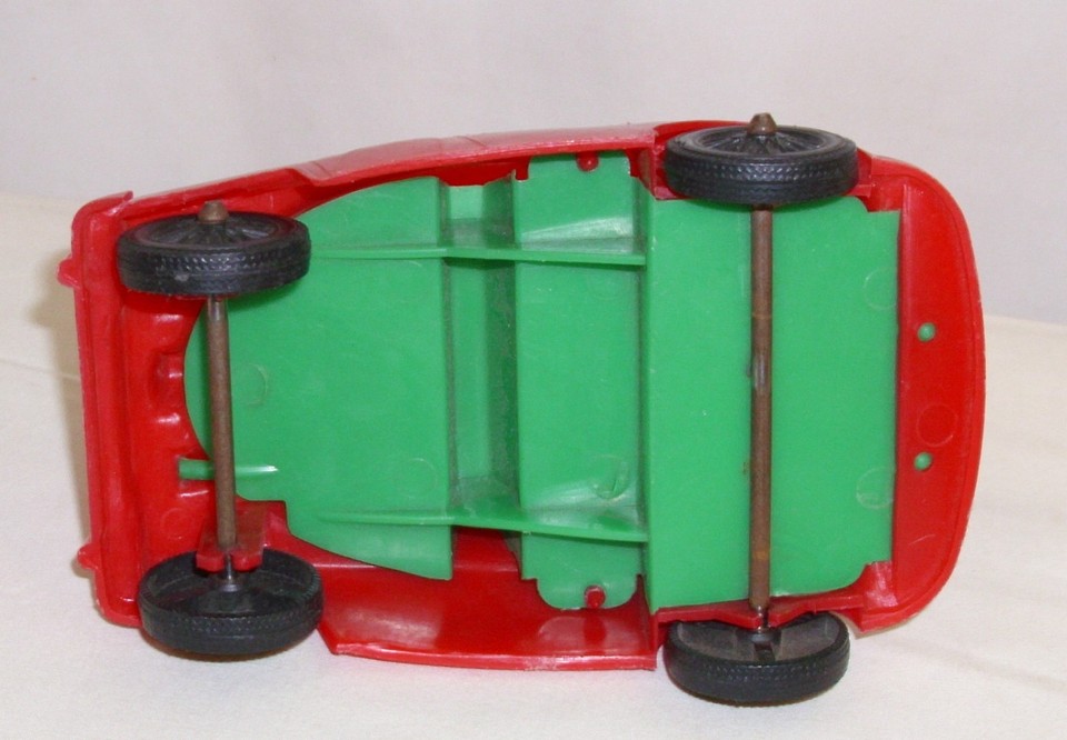 PROCESSED PLASTICS BMW ISETTA MICRO CAR 1960s IN RED & GREEN | eBay