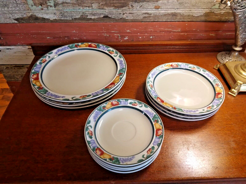 10 pc Tienshan SANGRIA Stoneware Dinnerware Set | eBay