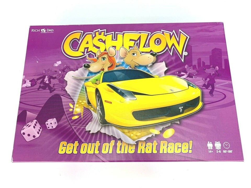 Cashflow Board Game 2017 Third Edition Rich Dad Rat Race New Sealed ...