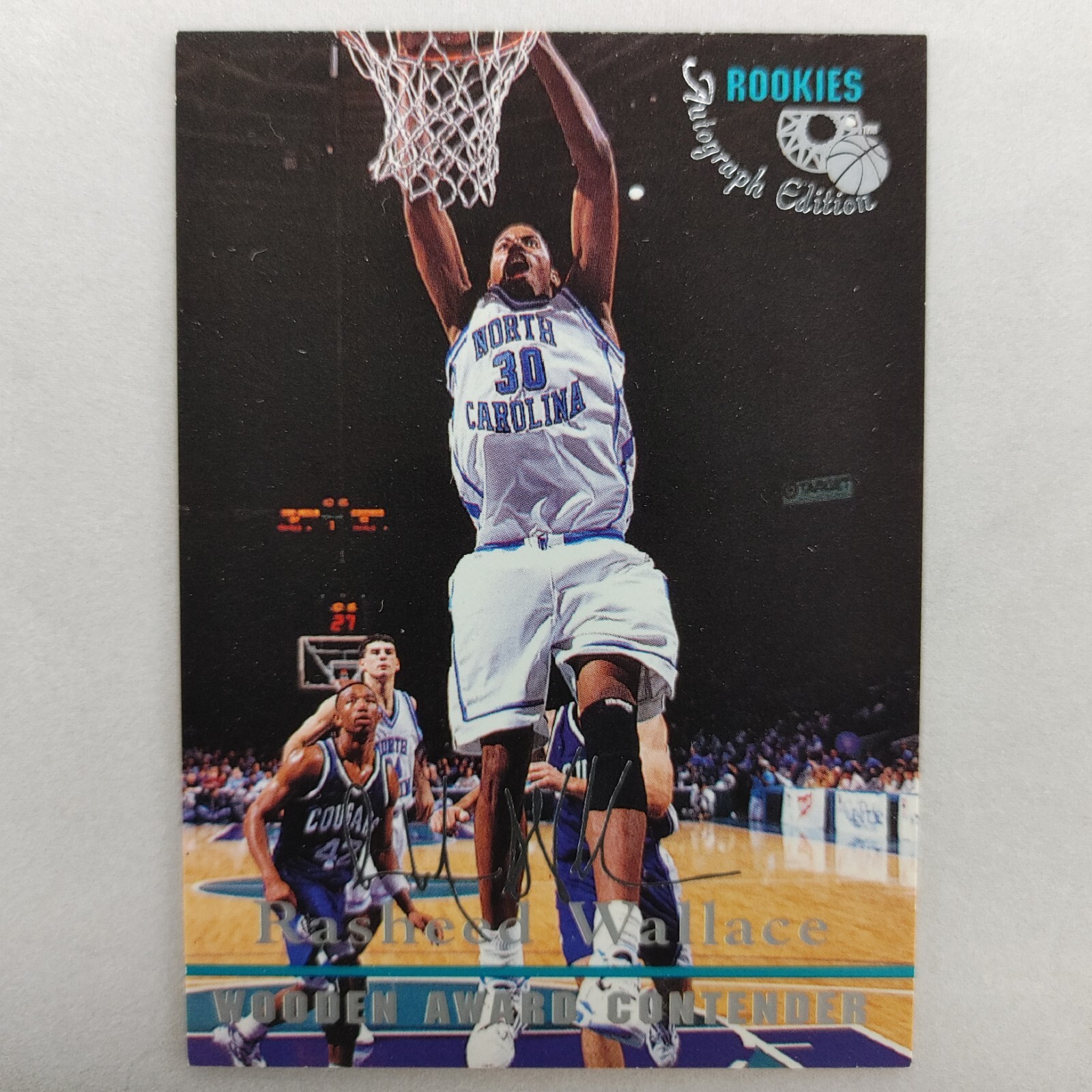 1995 Classic Rasheed Wallace Rookies Autograph Edition Silver ...