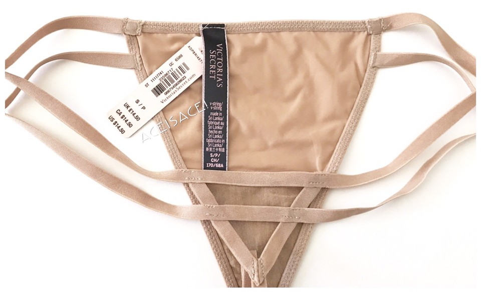 COLLECTIBLES!! NWT* Victoria's Secret SEXY STRAPPY V-STRING---LIGHT ...