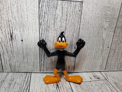 1991 Looney Tunes Super Heroes Daffy Duck Batman Figure McDonalds No ...