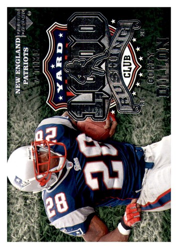 2006 Upper Deck #1KR-CD Corey Dillon 1000 Yard Rushing Club | eBay