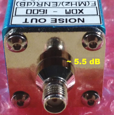 Noise Source Generator Calibrated (10 -1600 MHz; ~ 5.5 dB ENR, SMA ...
