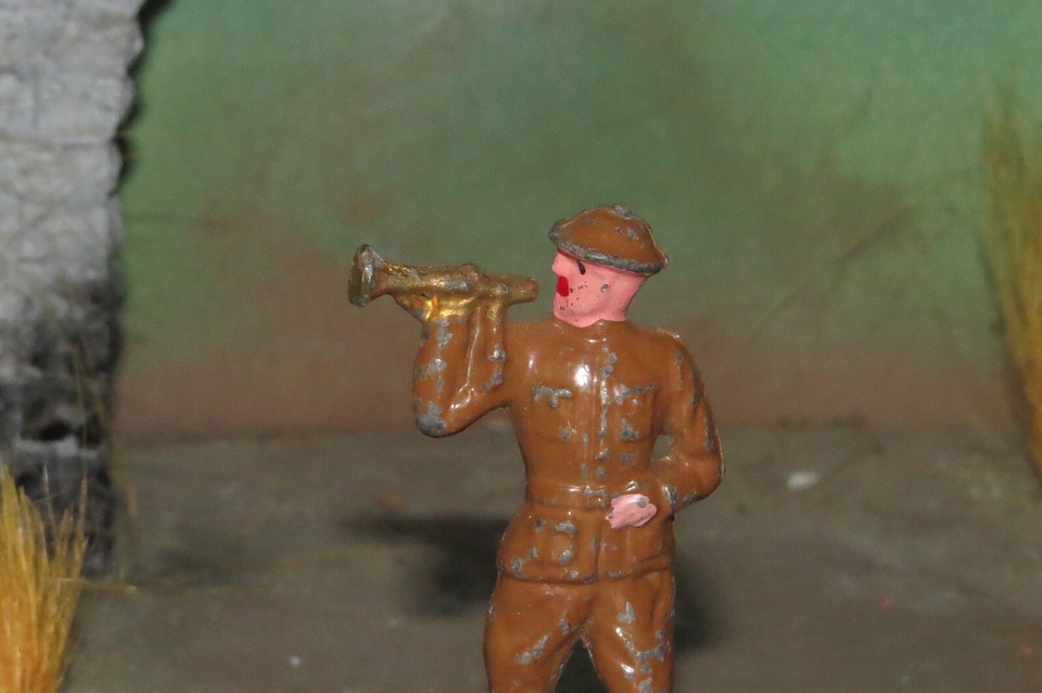 EARLY BARCLAY LEAD TOY SOLDIER BUGLER-1930 | eBay