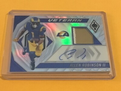 2022 Phoenix Allen Robinson II 3 Color Veteran Autograph Materials 9/50 ...
