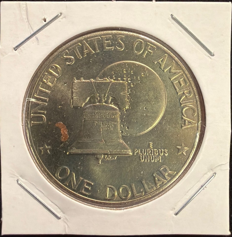 1776-1976-P Type II $1 Eisenhower Dollar - Scrape on Reverse ...