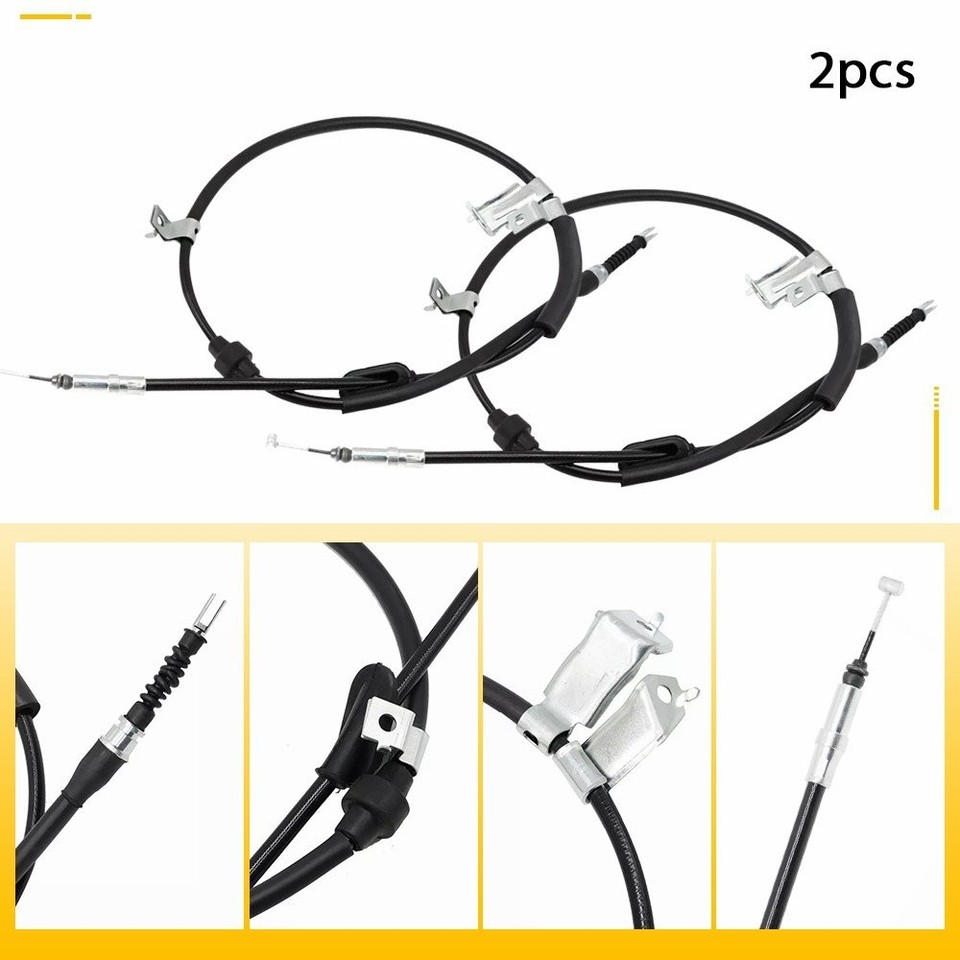 2x Parking Brake Cables For 1994-1998 Acura Integra 1992-1995 Honda ...