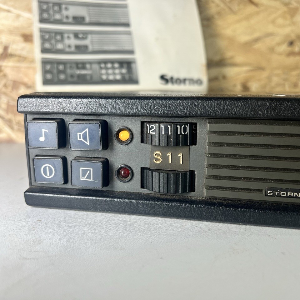 Stornophone 5000 Radio Unit Tested Working Manual Storno CQM5334 | eBay