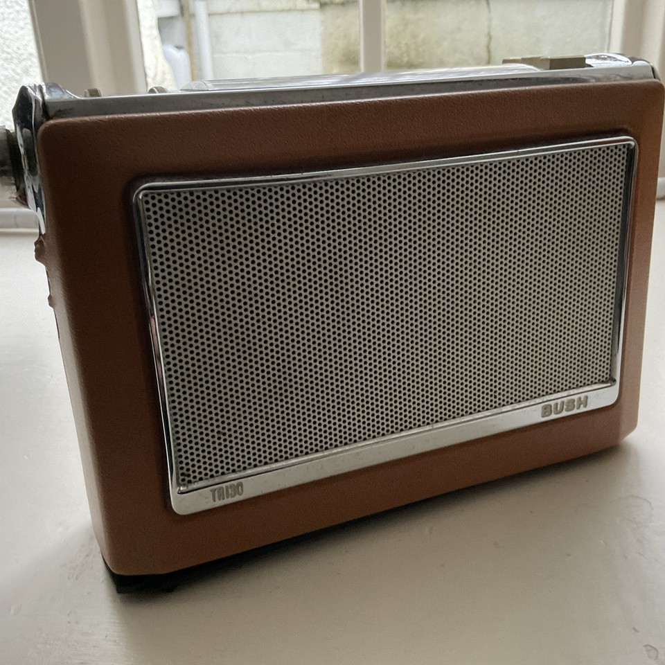 Bush TR130 Transistor Radio 1960s Vintage Battery Model Untested Spares ...