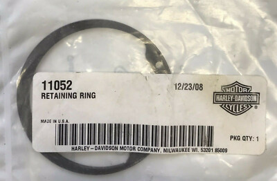 Harley-Davidson AMF Clutch Retaing Ring Genuine NOS P/n 11052 | eBay ...