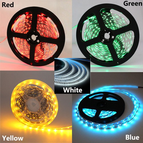 Color 3V LED Strip Lights RGB SMD Strip 5mm Wide Rope Model For TV Room ...